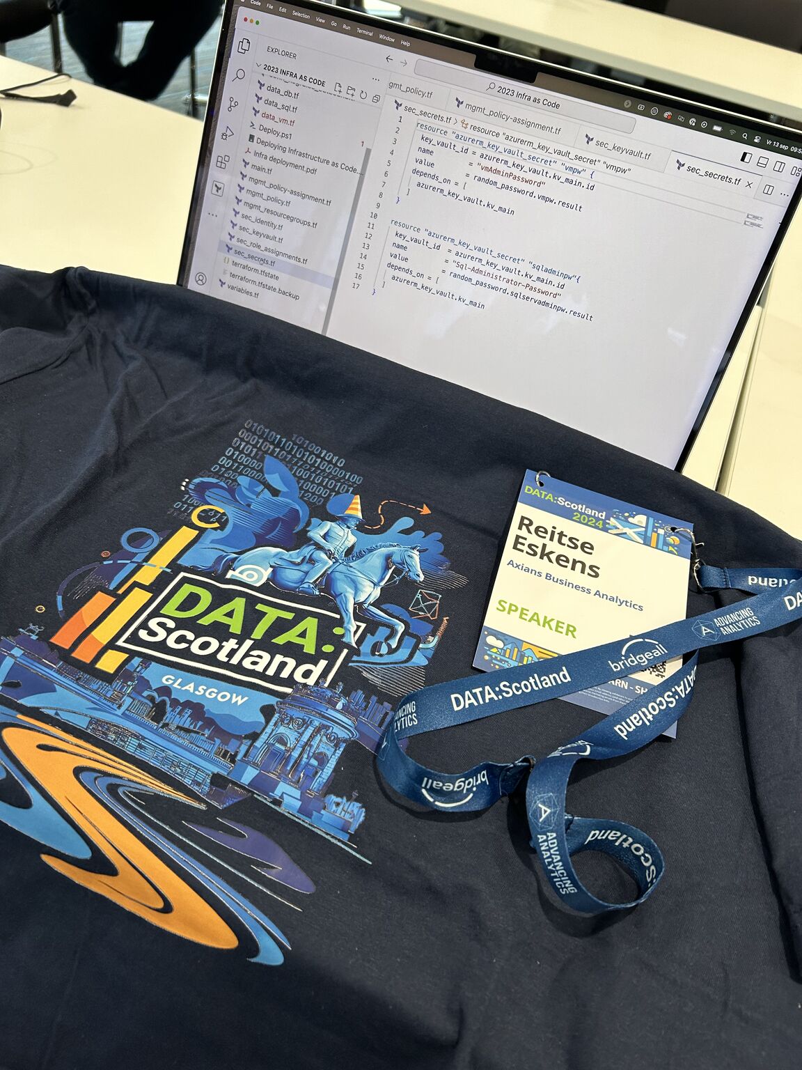 Reitse Eskens on LinkedIn: #datascotland #iac #azure #data #mvpbuzz Reitse Eskens on LinkedIn: #datascotland #iac #azure #data #mvpbuzz