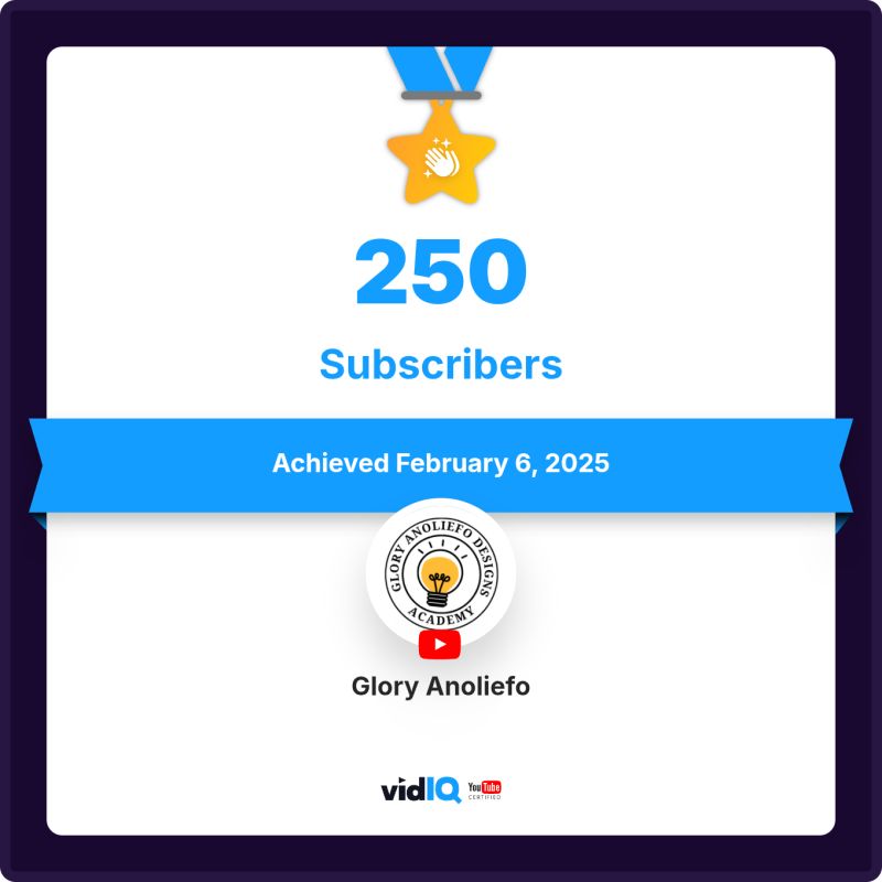 #youtube #januarymilestone | Glory Anoliefo #youtube #januarymilestone | Glory Anoliefo