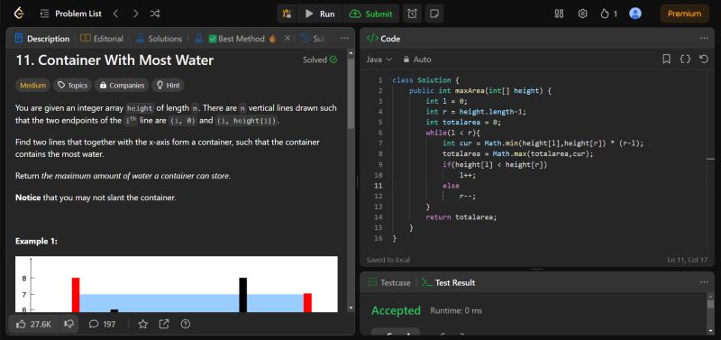 Muthukumaran S on LinkedIn: #leetcode #codingchallenge #problemsolving ... Muthukumaran S on LinkedIn: #leetcode #codingchallenge #problemsolving ...