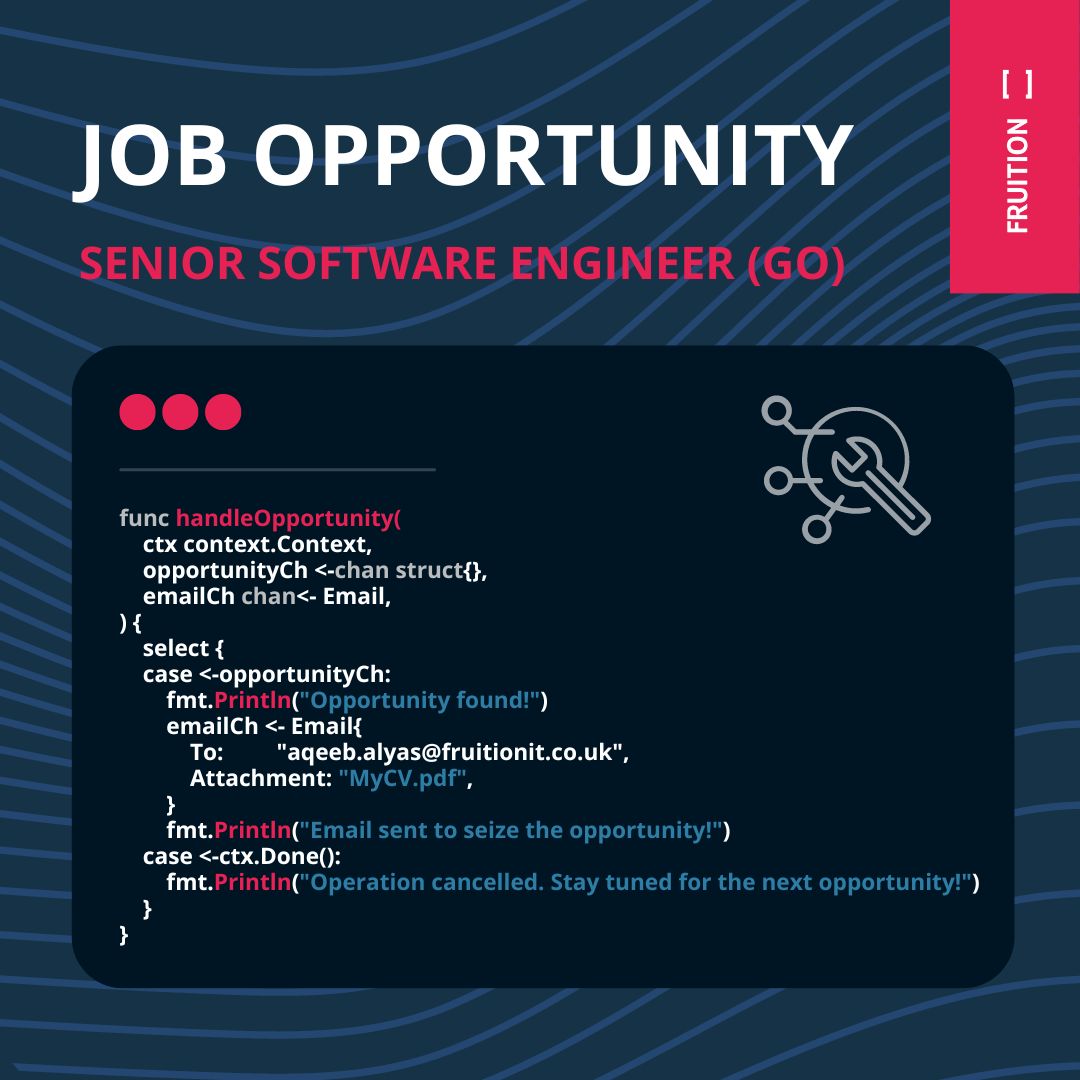 Aqeeb Alyas on LinkedIn: #golang #golangdeveloper #newopportunity #contract Aqeeb Alyas on LinkedIn: #golang #golangdeveloper #newopportunity #contract