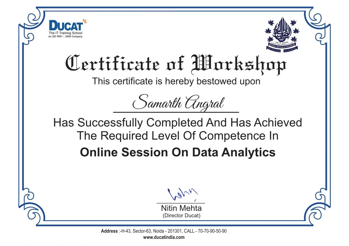 Samarth Angral on LinkedIn: π hi connections!!~π I am exited to share ... Samarth Angral on LinkedIn: π hi connections!!~π I am exited to share ...