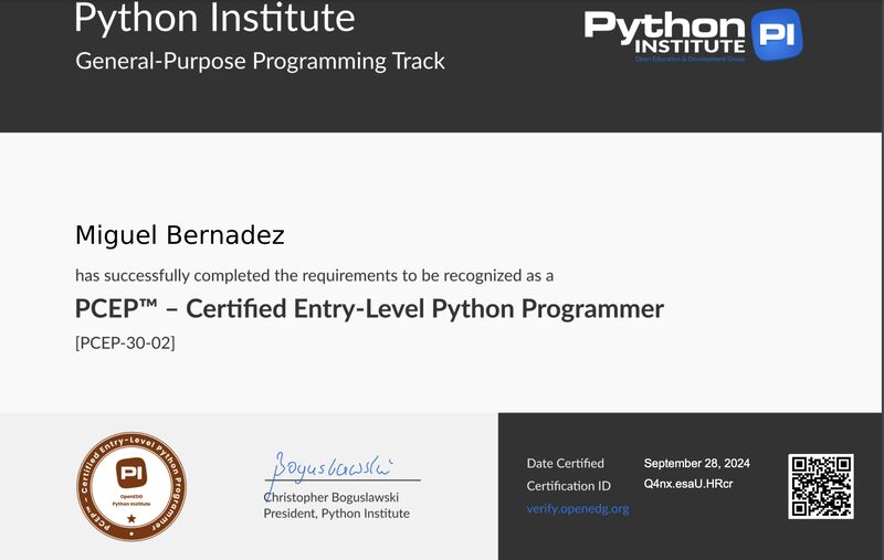 Miguel Bernadez on LinkedIn: Python for AI, for webapps using Django ... Miguel Bernadez on LinkedIn: Python for AI, for webapps using Django ...