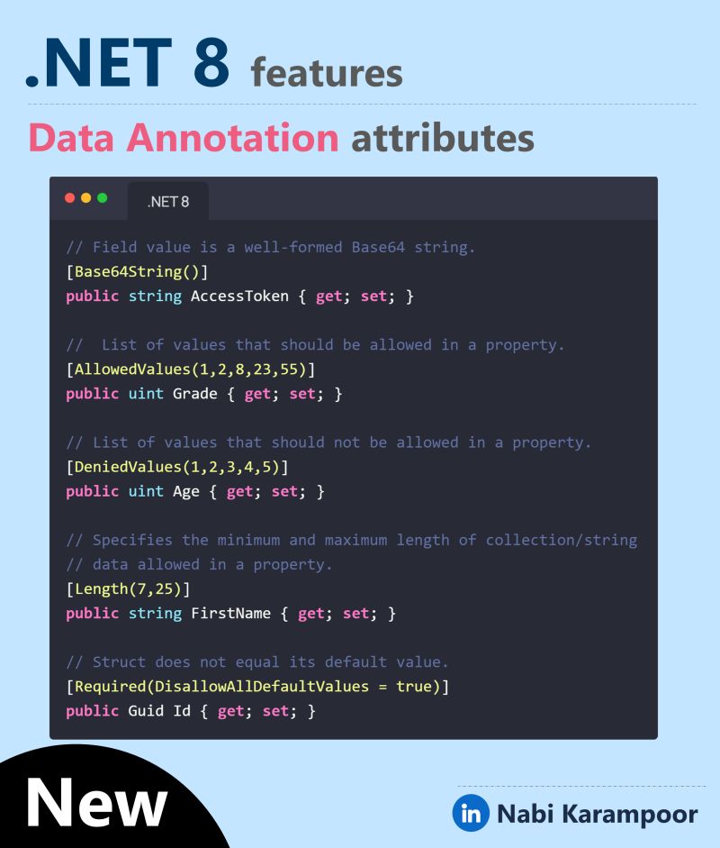 Nabi Karampour on LinkedIn: #csharp #dotnetcore #dotnetdevelopers # ... Nabi Karampour on LinkedIn: #csharp #dotnetcore #dotnetdevelopers # ...