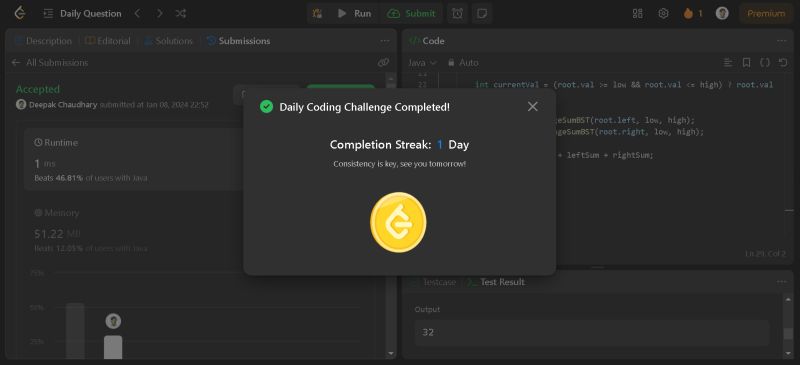 Deepak chaudhary on LinkedIn: #datastructures #algorithms #leetcode # ... Deepak chaudhary on LinkedIn: #datastructures #algorithms #leetcode # ...