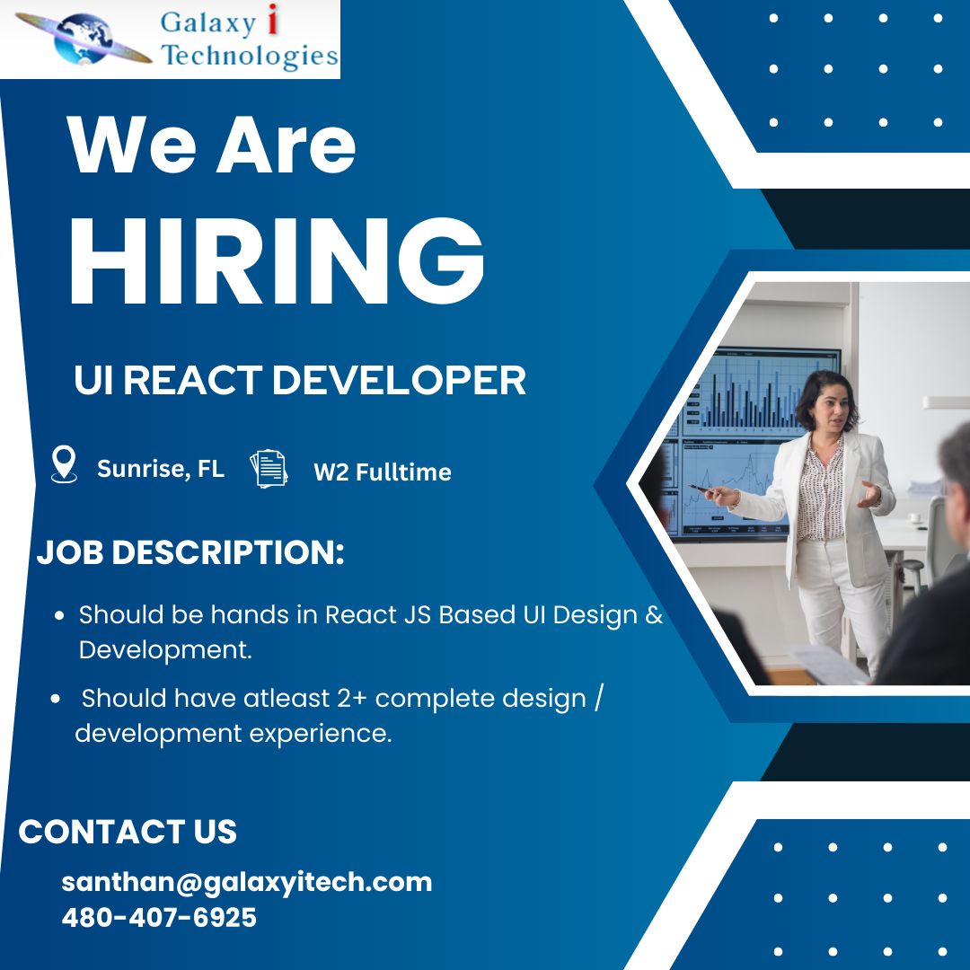 Galaxy i technologies Inc on LinkedIn: #reactjs #javascript #html #css ... Galaxy i technologies Inc on LinkedIn: #reactjs #javascript #html #css ...