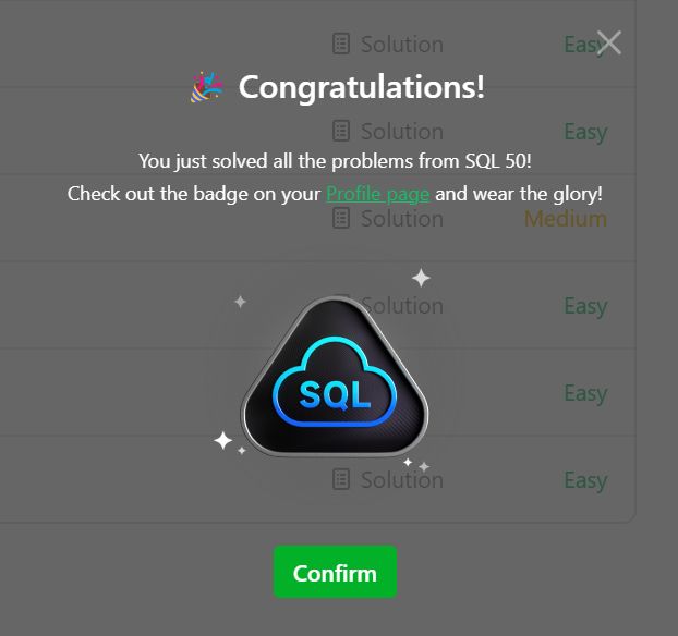 KEERTHANA S M on LinkedIn: #leetcode #sql #database #programming # ... KEERTHANA S M on LinkedIn: #leetcode #sql #database #programming # ...
