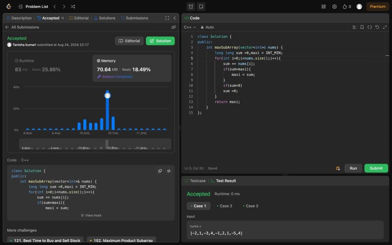 Tanisha Kumari on LinkedIn: #100daysofcode #100daysofcode #dsa #arrays ... Tanisha Kumari on LinkedIn: #100daysofcode #100daysofcode #dsa #arrays ...