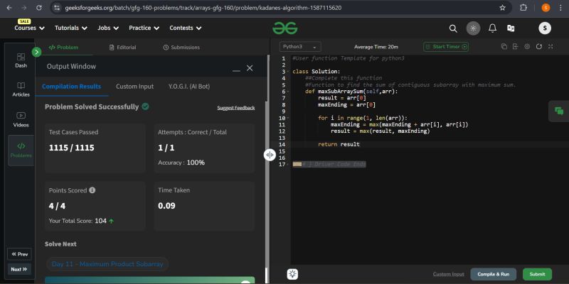 Simran . on LinkedIn: #geeksforgeeks #python #codingjourney #gfg160 # ... Simran . on LinkedIn: #geeksforgeeks #python #codingjourney #gfg160 # ...