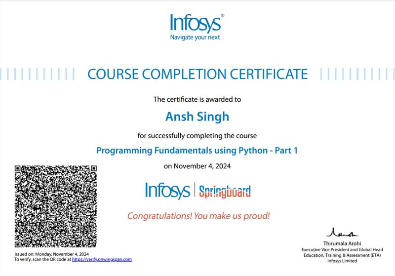 Ansh Singh on LinkedIn: #python #programming #learning # ... Ansh Singh on LinkedIn: #python #programming #learning # ...
