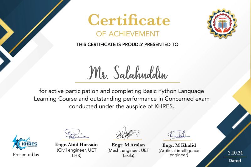Salahudin Abbasi on LinkedIn: #python #learning Salahudin Abbasi on LinkedIn: #python #learning