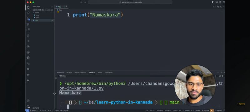 Kiran B C RKBC on LinkedIn: #python #codinglife #learningpython # ... Kiran B C RKBC on LinkedIn: #python #codinglife #learningpython # ...