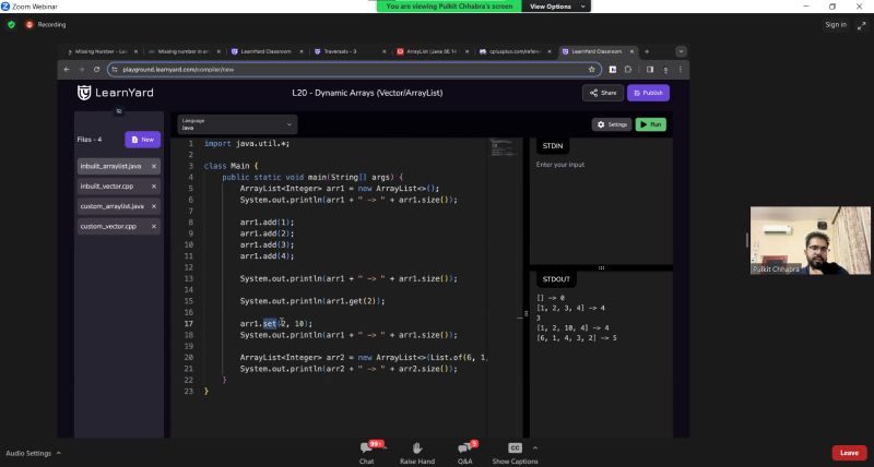 Day 29 of 180 Days of Coding Challenge: Dynamic Arrays | SHIVAM BAREKAR ... Day 29 of 180 Days of Coding Challenge: Dynamic Arrays | SHIVAM BAREKAR ...
