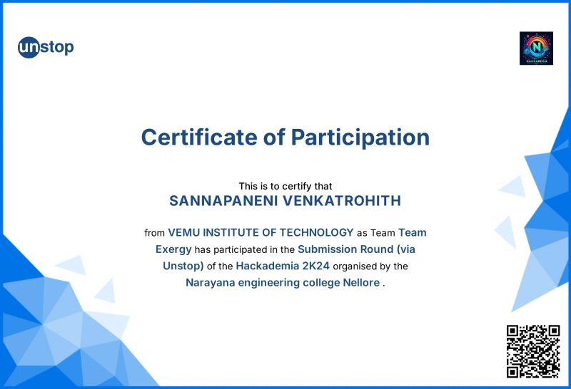 Sannapaneni VenkatRohith on LinkedIn: I am thrilled to share my ... Sannapaneni VenkatRohith on LinkedIn: I am thrilled to share my ...