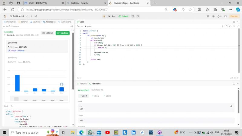 Saanya Garg on LinkedIn: #coding #gvishwanathanchallenge #leetcode Saanya Garg on LinkedIn: #coding #gvishwanathanchallenge #leetcode