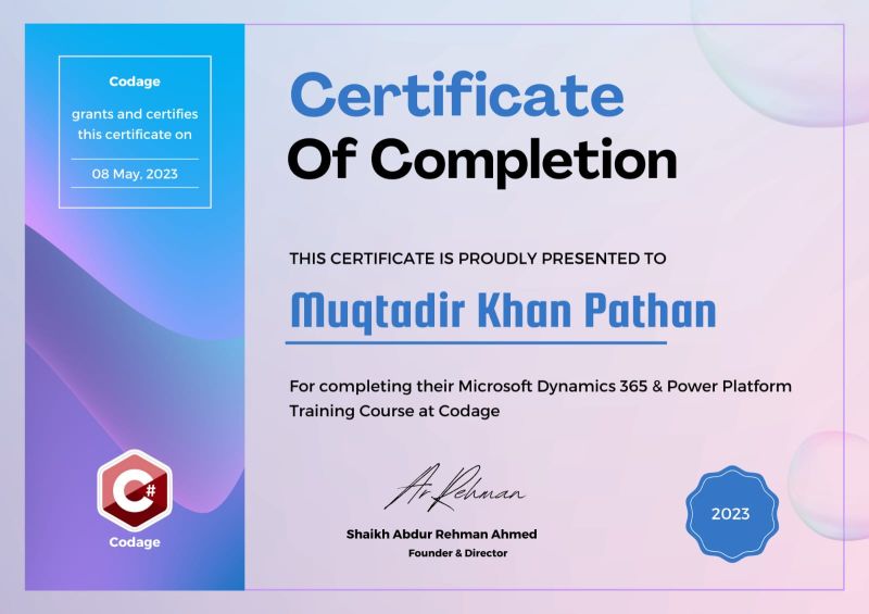 Shaikh Abdur Rehman Ahmed on LinkedIn: Congratulations Muqtadir Khan We ... Shaikh Abdur Rehman Ahmed on LinkedIn: Congratulations Muqtadir Khan We ...
