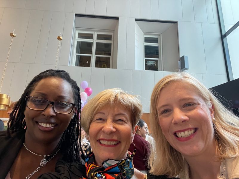 It was nice to attend this gathering of women from public and private ... It was nice to attend this gathering of women from public and private ...