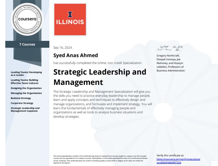 Syed Anas Ahmed - ACA, ACCA on LinkedIn: #strategicleadership # ... Syed Anas Ahmed - ACA, ACCA on LinkedIn: #strategicleadership # ...