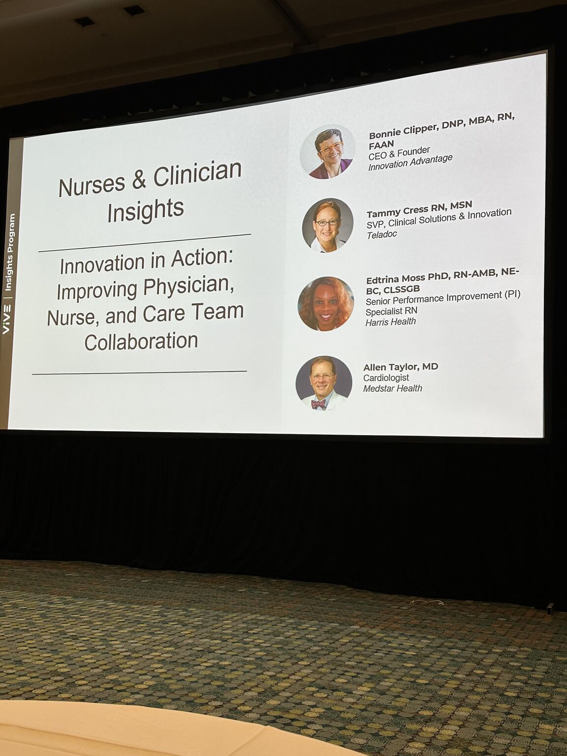 Lorraine Bock, DNP, FNP-BC, ENP-BC, FAANP on LinkedIn: At ViVE talking ... Lorraine Bock, DNP, FNP-BC, ENP-BC, FAANP on LinkedIn: At ViVE talking ...