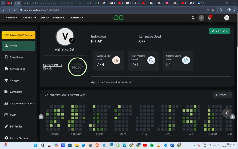 Vishal Kumar on LinkedIn: #coding #programming #geeksforgeeks # ... Vishal Kumar on LinkedIn: #coding #programming #geeksforgeeks # ...