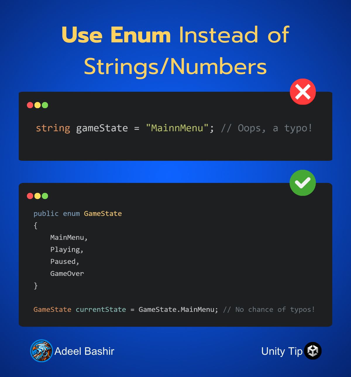 #enum #unity #unitydwvelopers #muhammad_hashmi | Muhammad Hashmi #enum #unity #unitydwvelopers #muhammad_hashmi | Muhammad Hashmi