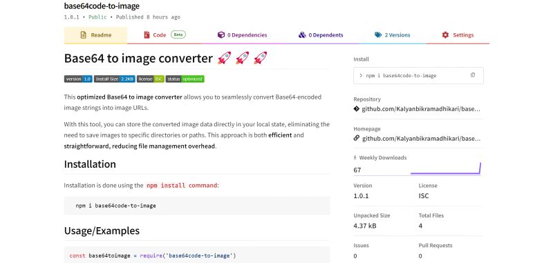 Kalyan Bikram Adhikari on LinkedIn: #opensource #npm #webdevelopment # ... Kalyan Bikram Adhikari on LinkedIn: #opensource #npm #webdevelopment # ...