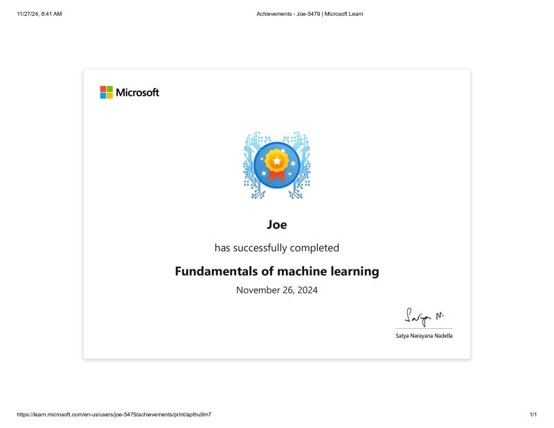 Joseph Glogowski on LinkedIn: #machinelearning #azure #ai #microsoft # ... Joseph Glogowski on LinkedIn: #machinelearning #azure #ai #microsoft # ...