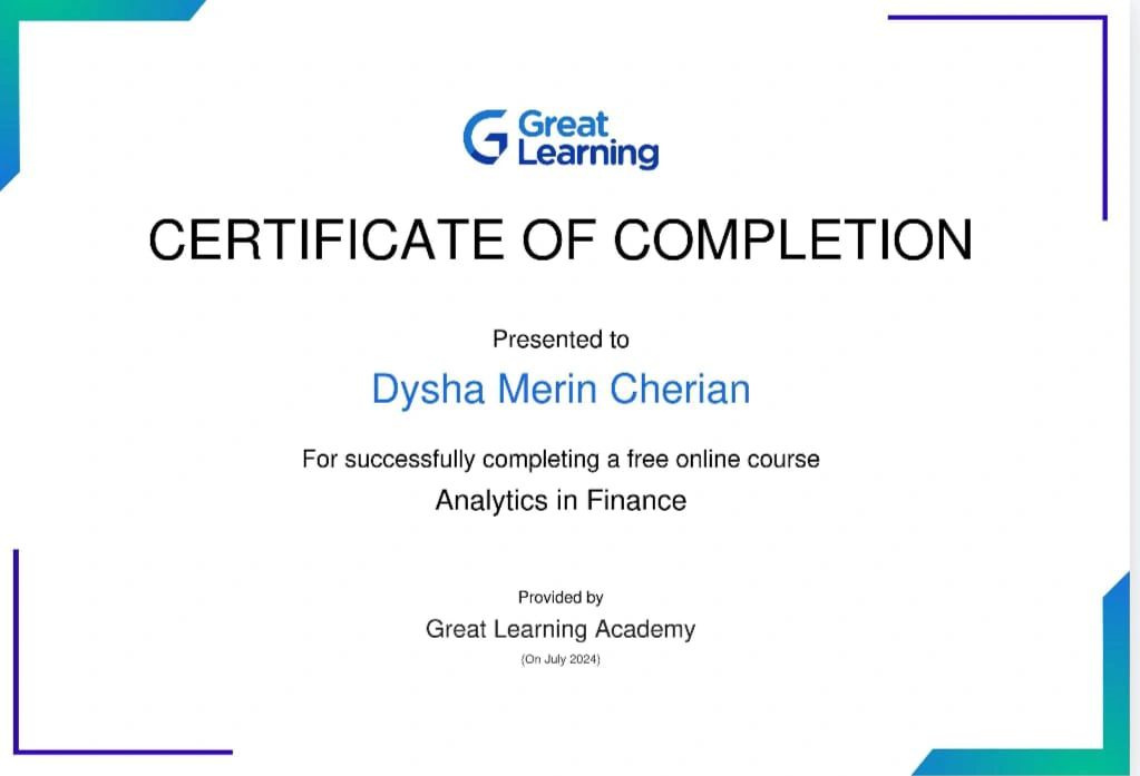 Dysha Merin Cherian on LinkedIn: Hello Connections I have successfully ... Dysha Merin Cherian on LinkedIn: Hello Connections I have successfully ...