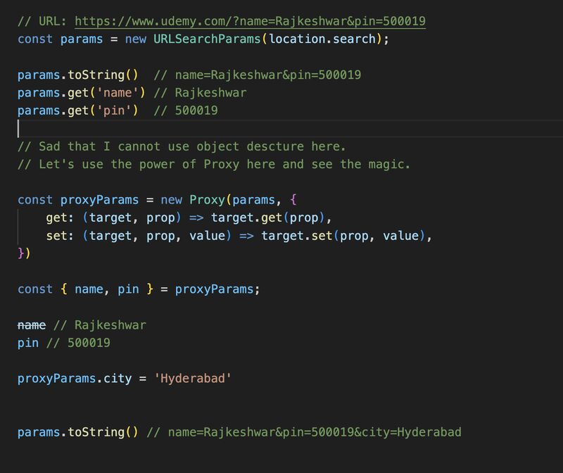 Rajkeshwar Prasad on LinkedIn: #es6 #proxy #javascript Rajkeshwar Prasad on LinkedIn: #es6 #proxy #javascript