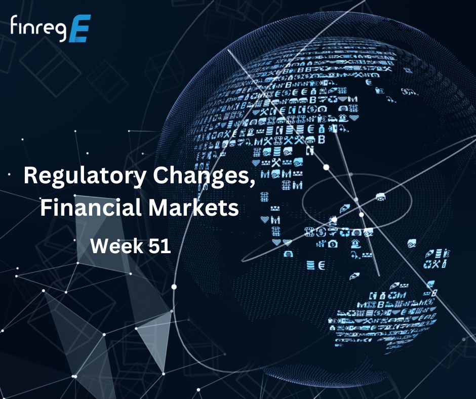 Stay on top of industry trends and regulatory changes | FinregE posted ... Stay on top of industry trends and regulatory changes | FinregE posted ...