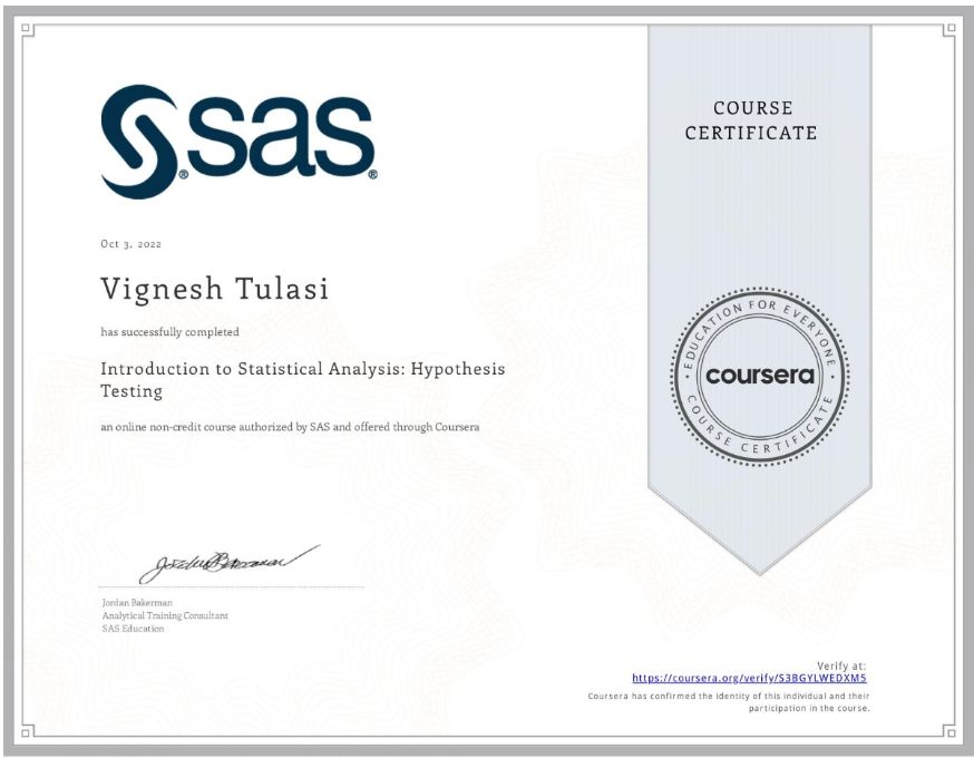 vignesh tulasi on LinkedIn: Introduction to Statistical Analysis ... vignesh tulasi on LinkedIn: Introduction to Statistical Analysis ...