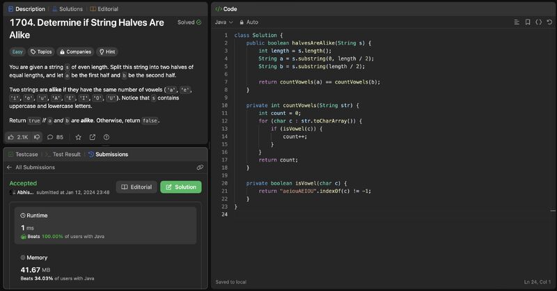 Abhishek Gupta on LinkedIn: #day98 #100dayscodingchallenge #java #leetcode Abhishek Gupta on LinkedIn: #day98 #100dayscodingchallenge #java #leetcode