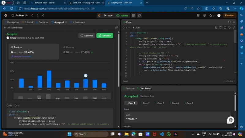 MEIYAZHAGAN M on LinkedIn: #coding #c #leetcode MEIYAZHAGAN M on LinkedIn: #coding #c #leetcode