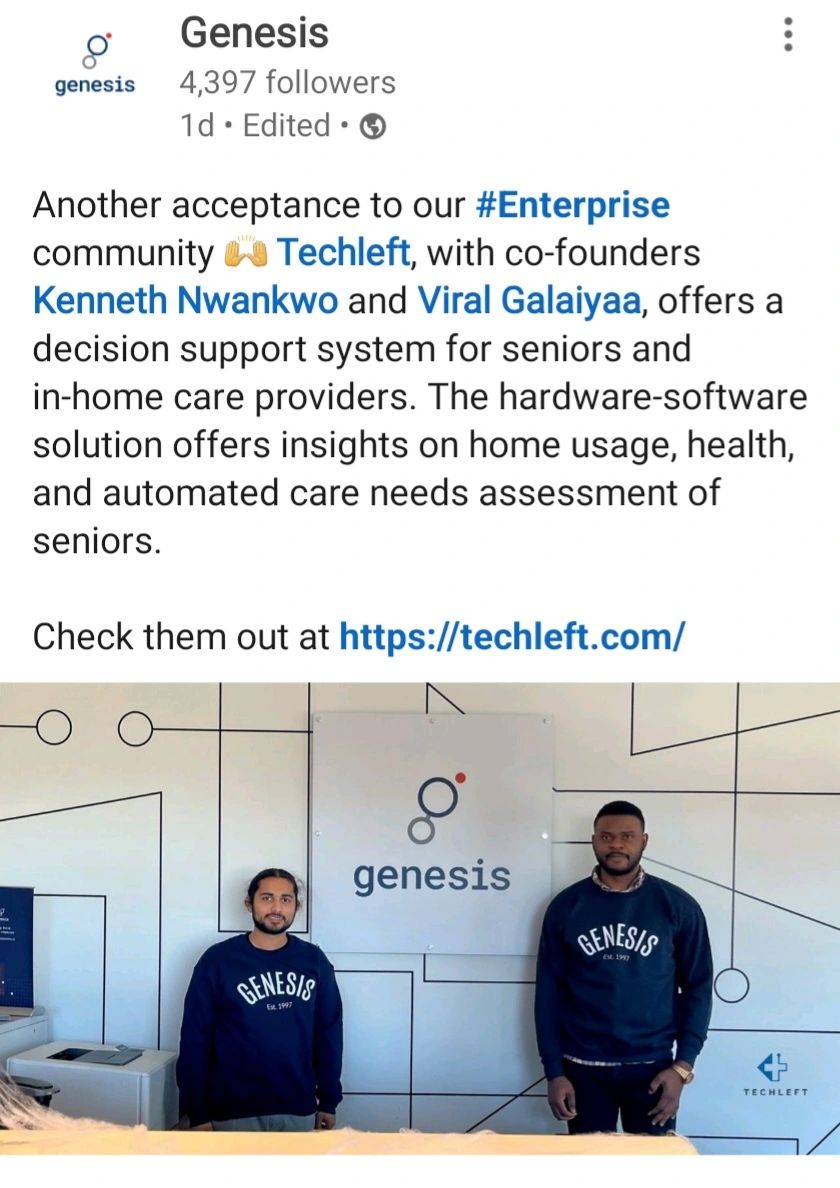 Techleft on LinkedIn: #enterprise #incubator #team Techleft on LinkedIn: #enterprise #incubator #team