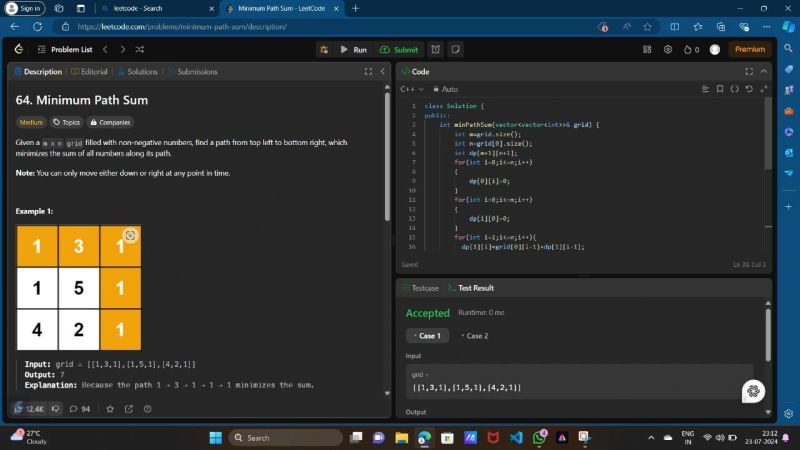 Day 64 of leetcode problem solving | MEIYAZHAGAN M posted on the topic ... Day 64 of leetcode problem solving | MEIYAZHAGAN M posted on the topic ...