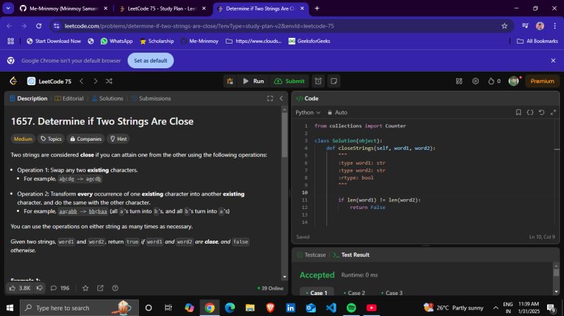 #leetcode75 #leetcode #python #problemsolving #coding #datastructures ... #leetcode75 #leetcode #python #problemsolving #coding #datastructures ...