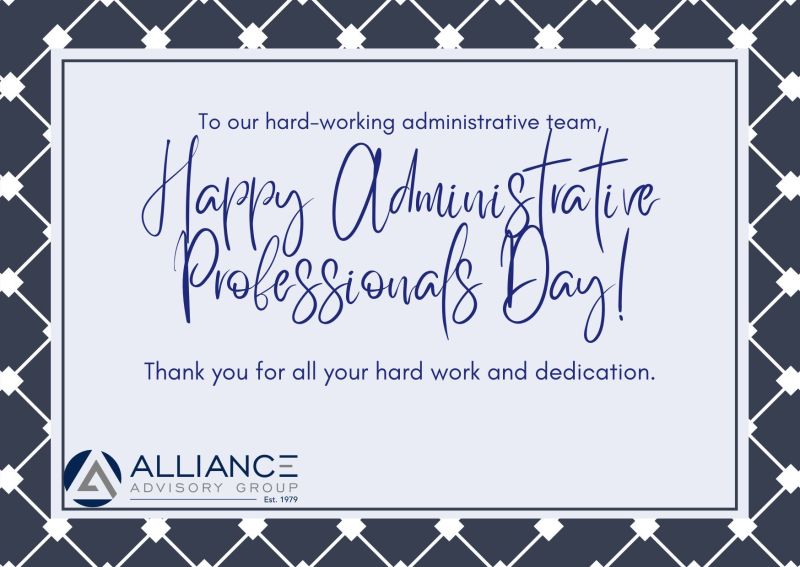 Alliance Advisory Group, Inc. posted on LinkedIn Alliance Advisory Group, Inc. posted on LinkedIn