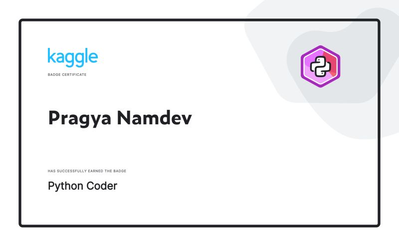 #python #kaggle #coding #learning | Pragya Namdev #python #kaggle #coding #learning | Pragya Namdev