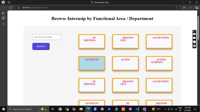 Subham Shashwat on LinkedIn: Discover Internships by Functional Area ... Subham Shashwat on LinkedIn: Discover Internships by Functional Area ...