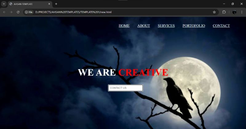 AHSAN HANIF on LinkedIn: Html , css template AHSAN HANIF on LinkedIn: Html , css template