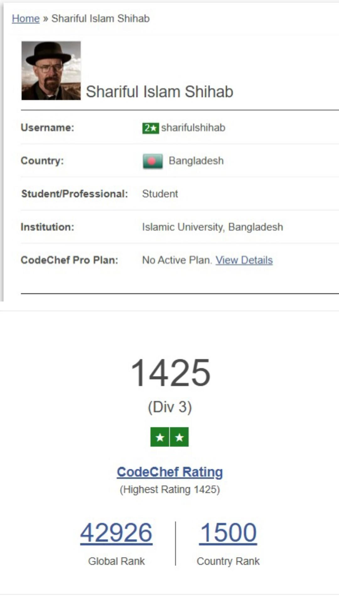 #codechef #competitiveprogramming #milestone | Shariful Islam Shihab ... #codechef #competitiveprogramming #milestone | Shariful Islam Shihab ...