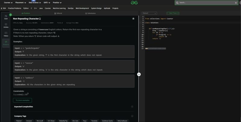 #dsa #python #160daysofproblemsolving #gfg160days #dsainpython | Ekta ... #dsa #python #160daysofproblemsolving #gfg160days #dsainpython | Ekta ...