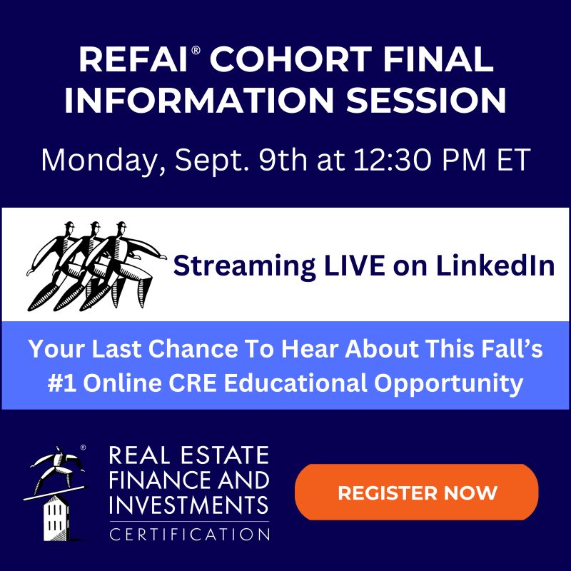 Bruce Kirsch, REFAI® on LinkedIn: #refai #cohort #refai #cre #cre # ... Bruce Kirsch, REFAI® on LinkedIn: #refai #cohort #refai #cre #cre # ...