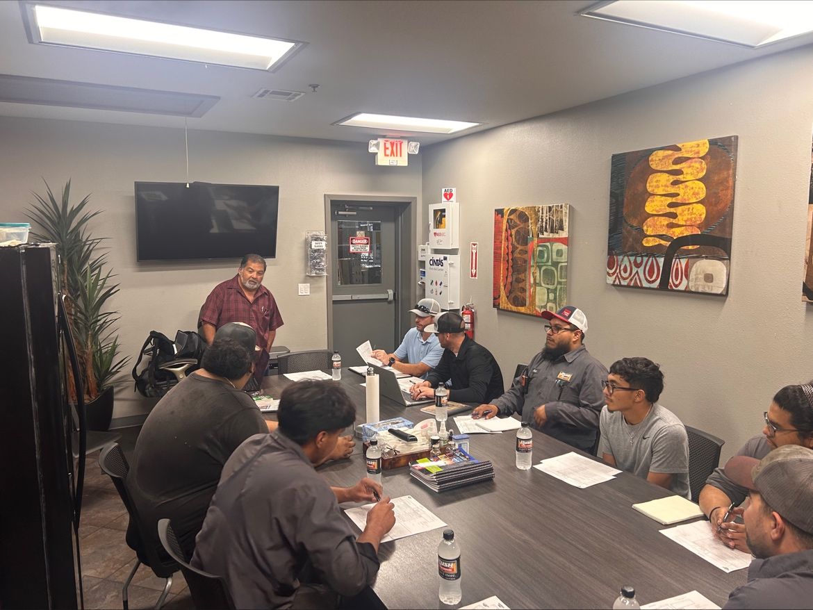 John Gusman, Mission Petroleum's Director of Fleet Maintenance, sharing ... John Gusman, Mission Petroleum's Director of Fleet Maintenance, sharing ...