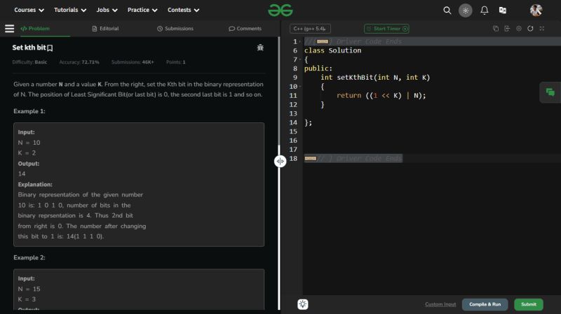 Ajitesh Vishwakarma on LinkedIn: #bitmanipulation #dsa #codingjourney # ... Ajitesh Vishwakarma on LinkedIn: #bitmanipulation #dsa #codingjourney # ...