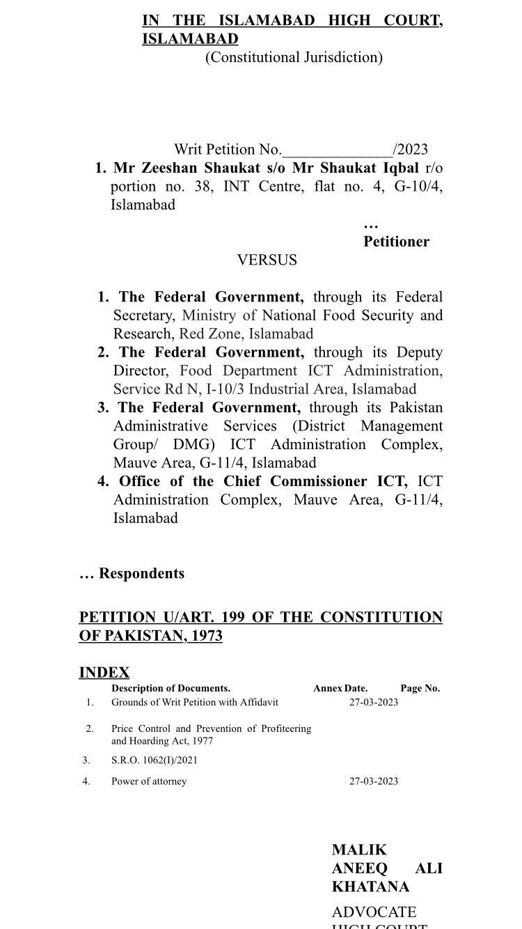 Aneeq Khatana on LinkedIn: Filed a writ petition against an illegal ... Aneeq Khatana on LinkedIn: Filed a writ petition against an illegal ...