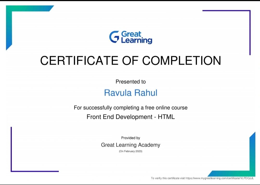 Ravula Rahul on LinkedIn: #webdevelopment #html #css #learningjourney # ... Ravula Rahul on LinkedIn: #webdevelopment #html #css #learningjourney # ...