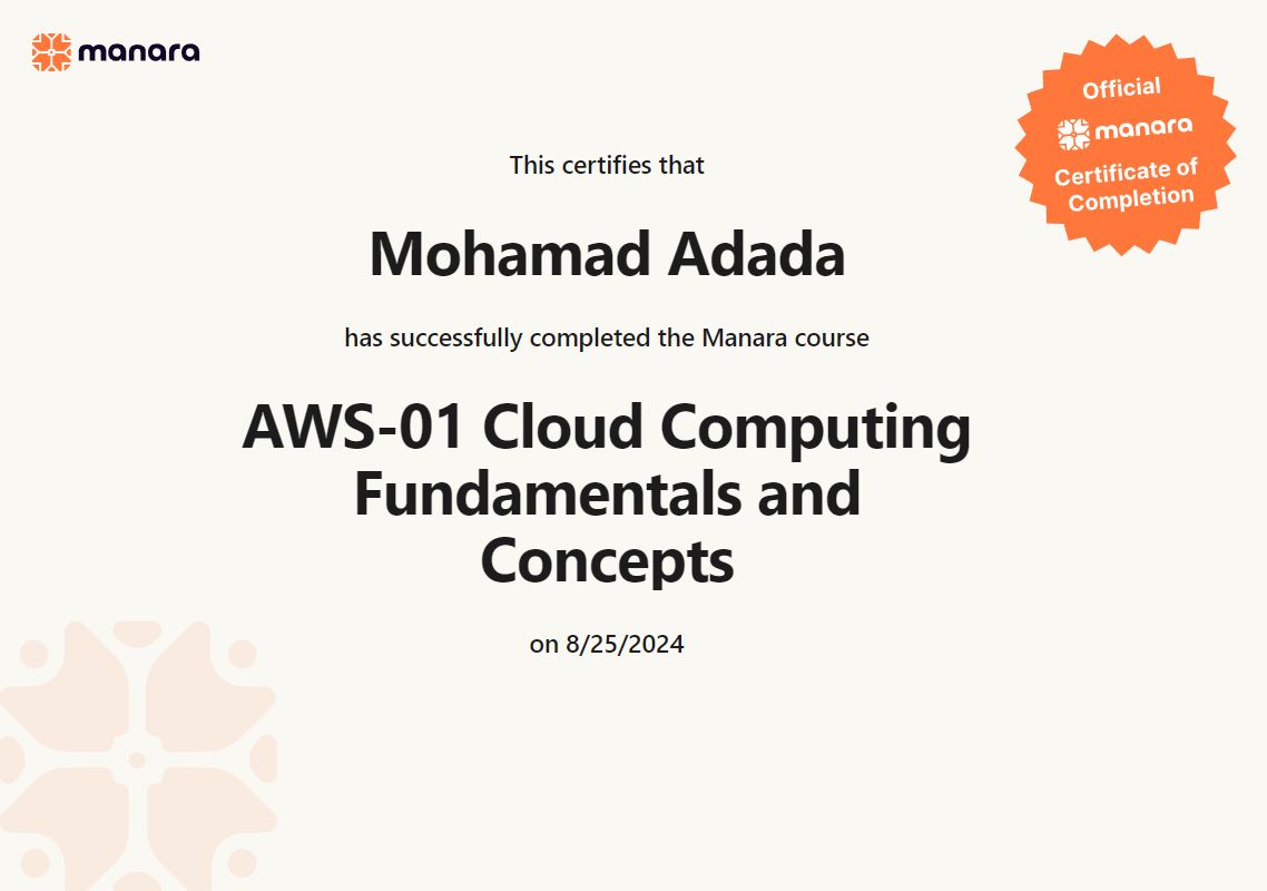 Mohamad Adada on LinkedIn: #aws #introduction #wellarchitected # ... Mohamad Adada on LinkedIn: #aws #introduction #wellarchitected # ...