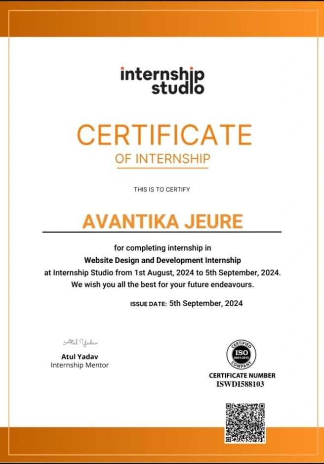 Avantika Jeure on LinkedIn: #webdevelopment #reactjs #codingjourney # ... Avantika Jeure on LinkedIn: #webdevelopment #reactjs #codingjourney # ...