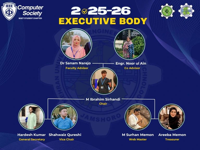IEEE CS MUET Student Branch Chapter's new core team! Stay tuned for an ... IEEE CS MUET Student Branch Chapter's new core team! Stay tuned for an ...