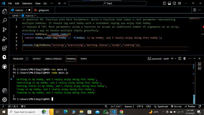 #codingchallenge #learningtypescript #codechallenge | Maadeha Shaikh🌸 #codingchallenge #learningtypescript #codechallenge | Maadeha Shaikh🌸
